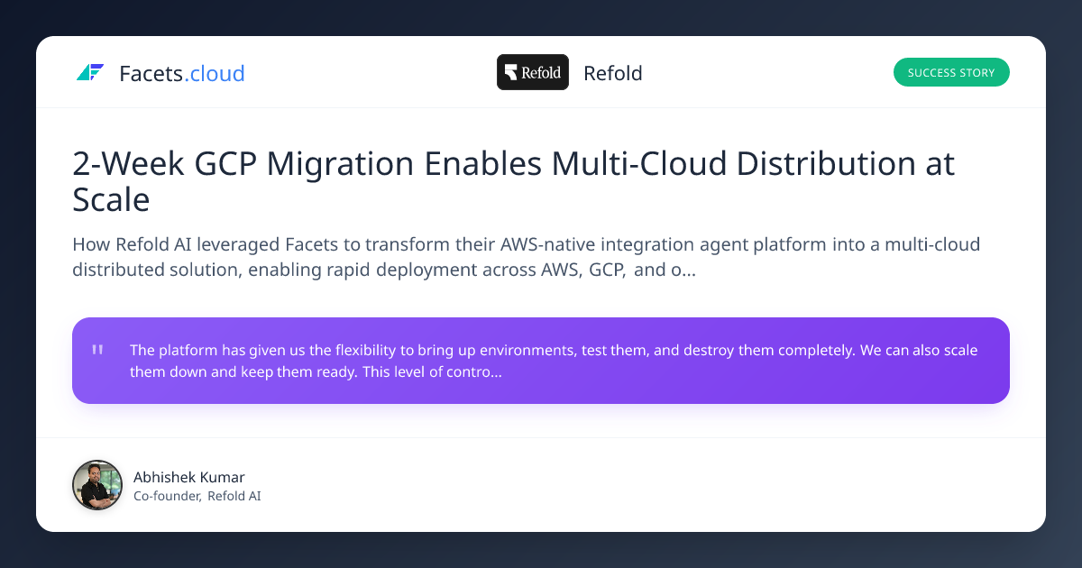 2-Week GCP Migration Enables Multi-Cloud Distribution at Scale